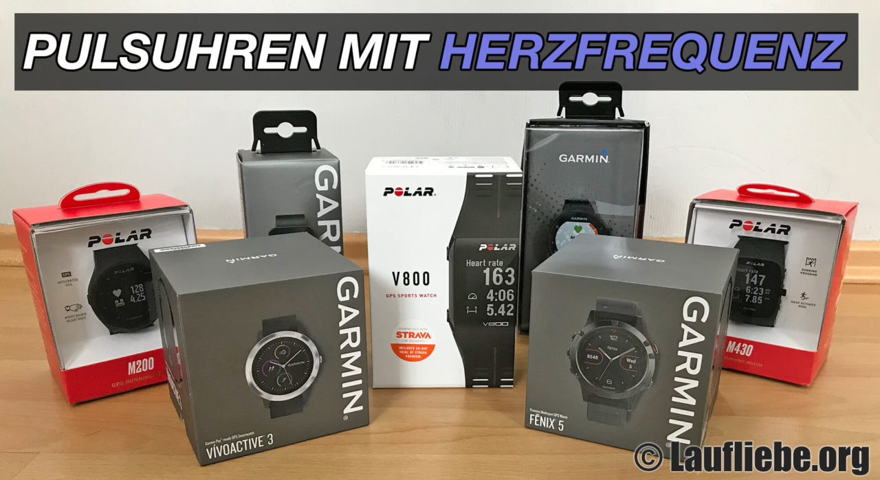 Pulsuhren mit Herzfrequenzmesser im Test 2020